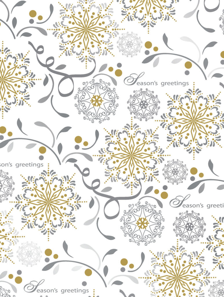 Crystal Christmas | Mr. GiftWrap | Bulk Wrapping Paper