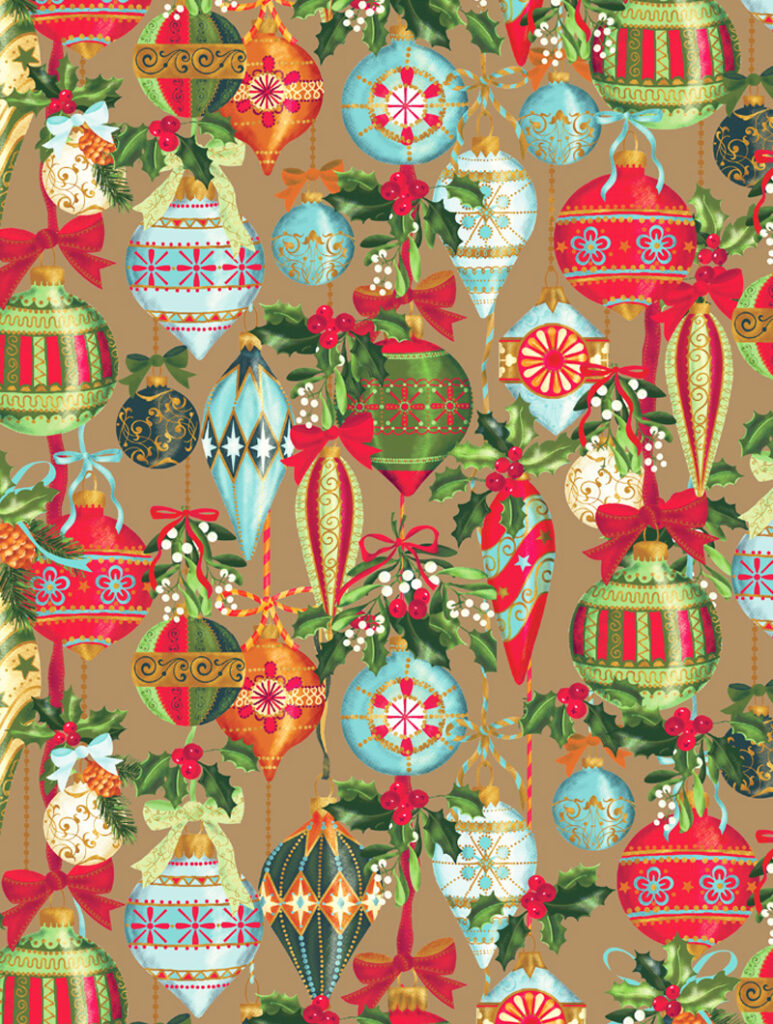 Christmas Ornament Wrapping Paper & Gift Wrap | Mr. Gift Wrap