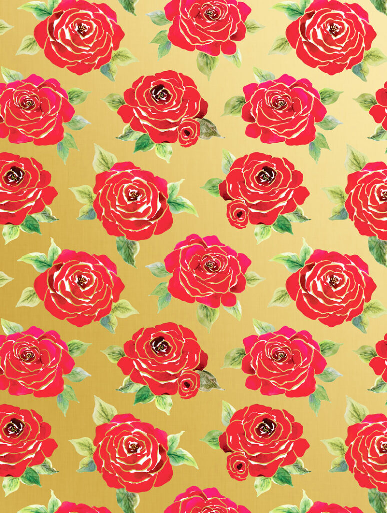 Red Roses | Mr. GiftWrap | Bulk Wrapping Paper