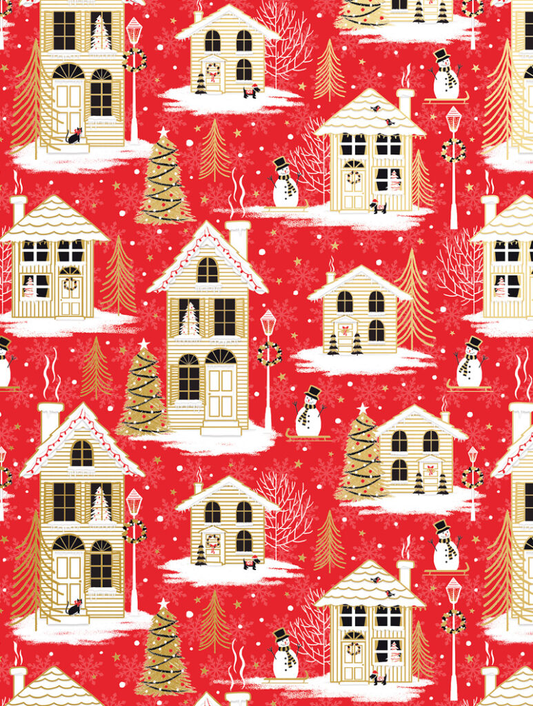 Hometown Holiday | Mr. GiftWrap | Bulk Wrapping Paper